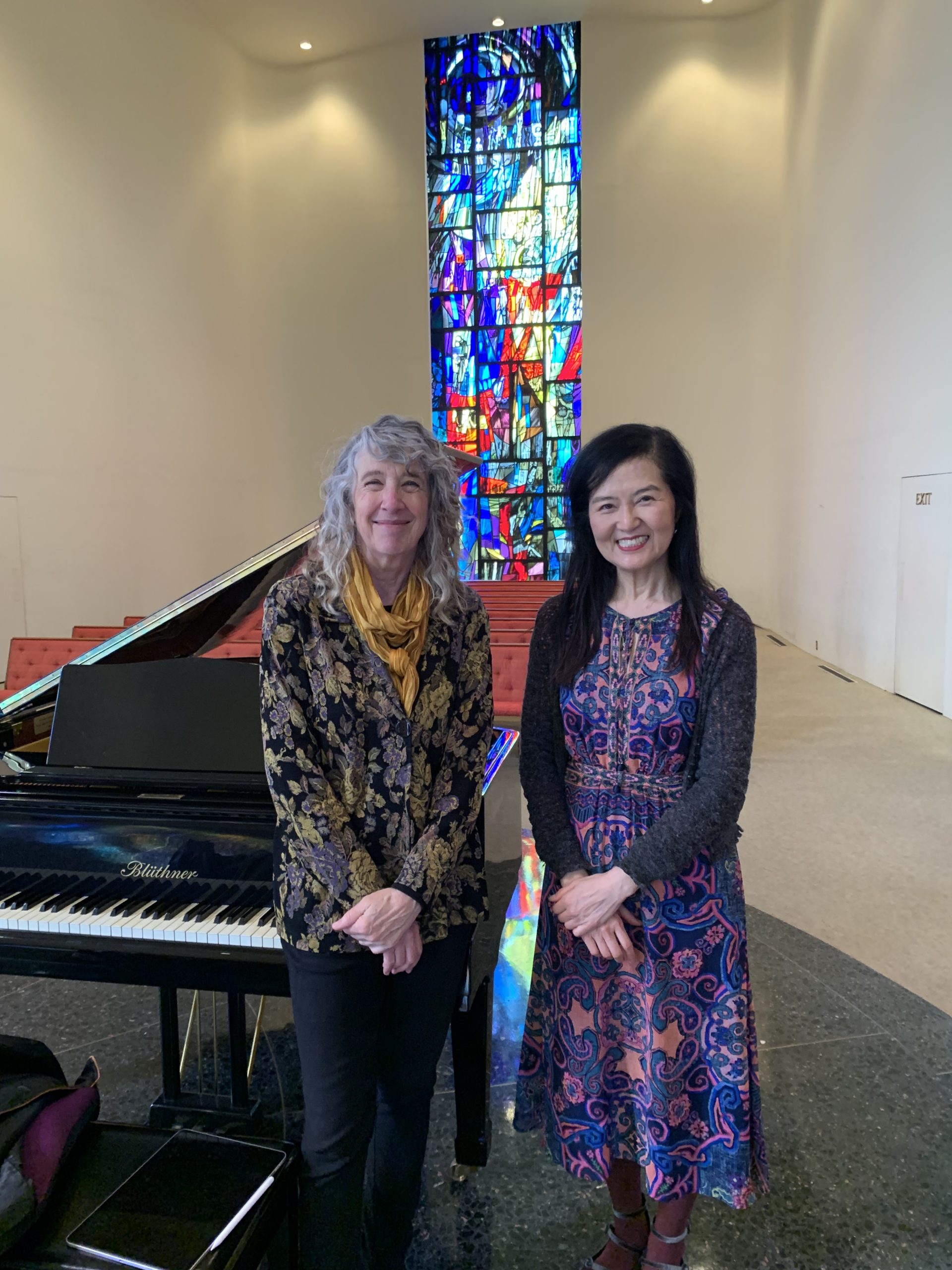 3rd@1st “4 Hands on 1 Piano” Vicki Ray and Junko Ueno Garrett : Junko ...