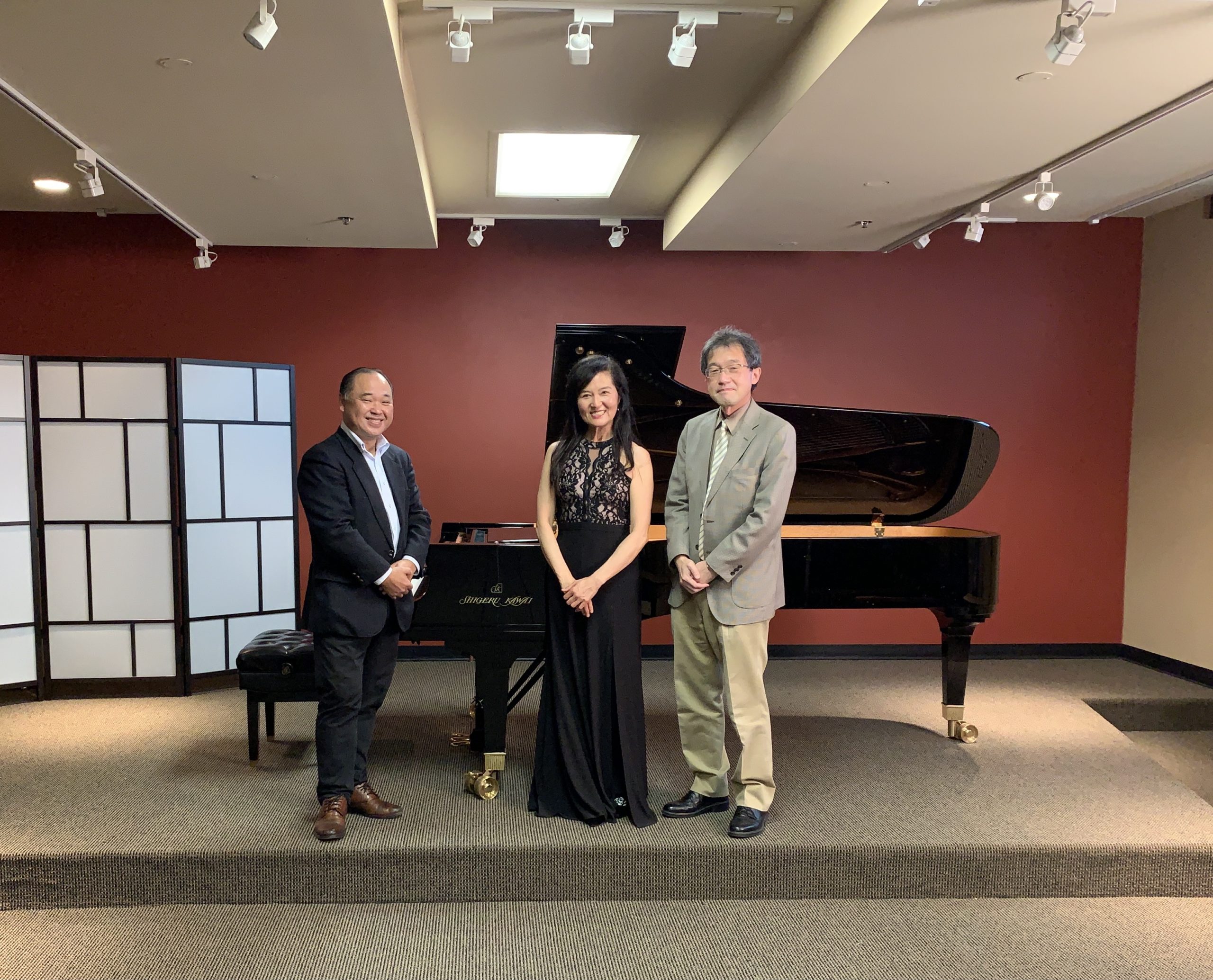 2021 Jan. I had a video recording session at Kawai America. With Mr ...